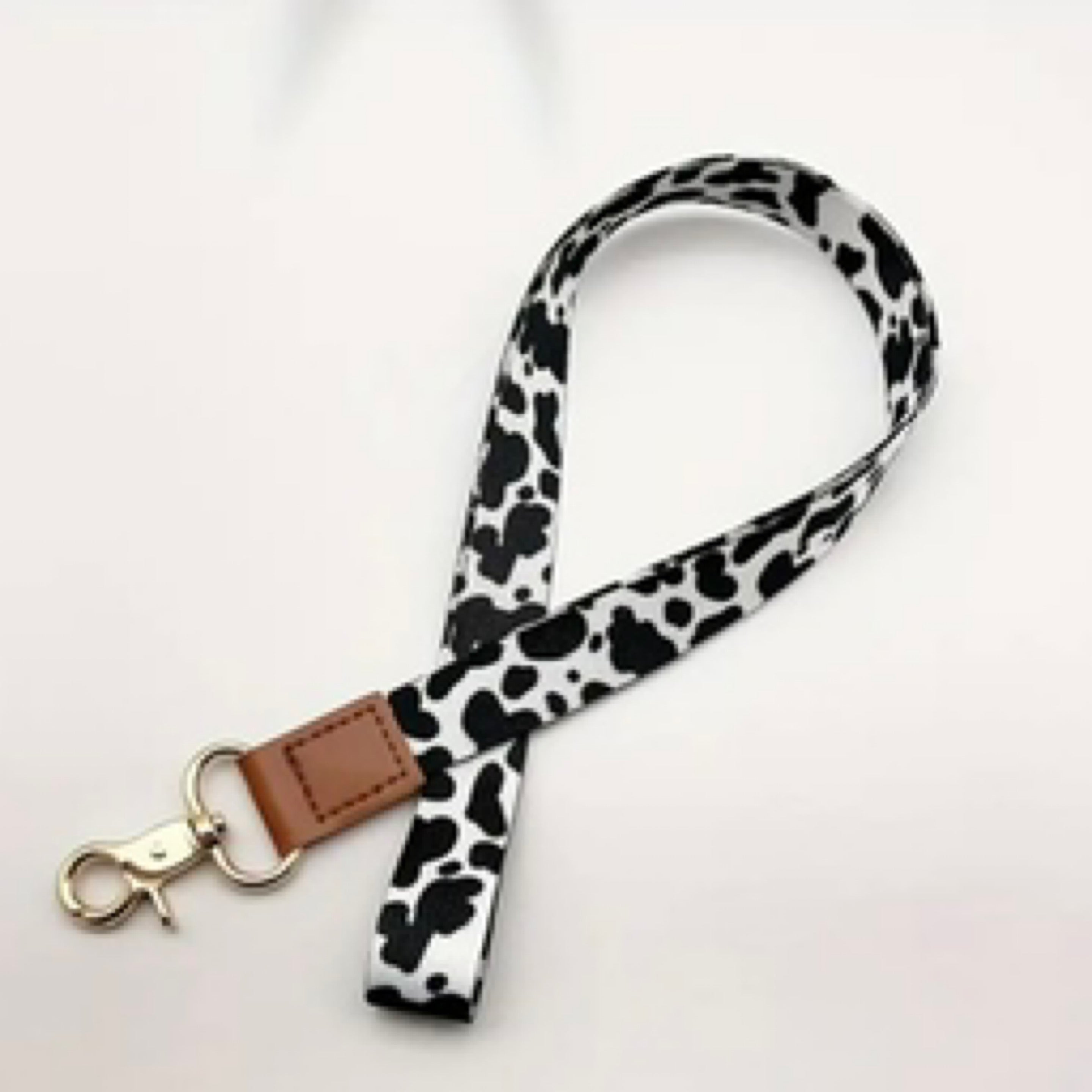 Cow Print Lanyard | Majors Farm TX